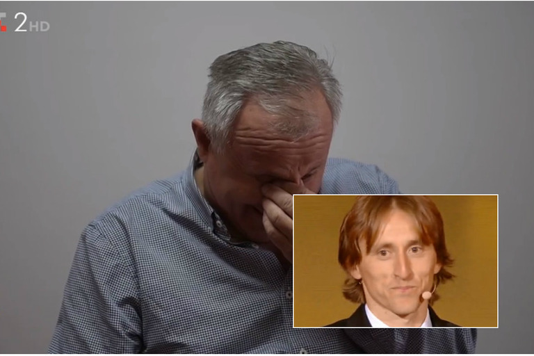 STIPE MODRIĆ SLOMIO SE U EMOTIVNOJ PORUCI SVOME SINU: Lukina reakcija ...