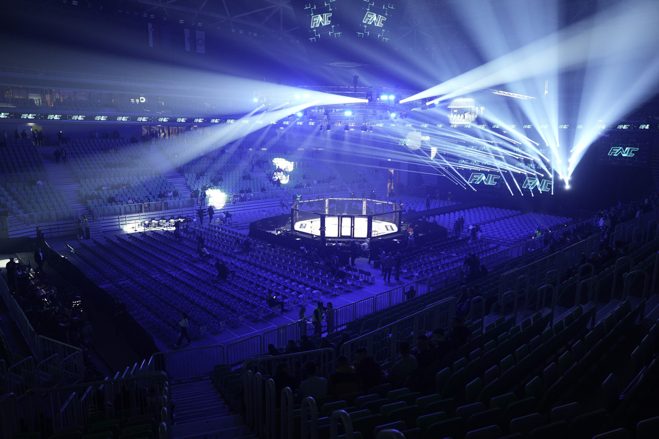 Pogledajte unutrašnost Arene Stožice prije početka spektakularnog FNC 15 eventa - Net.hr