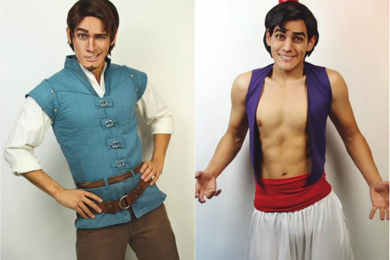 Frajer se tjedan dana maskirao u popularne Disney prinčeve i moramo ...