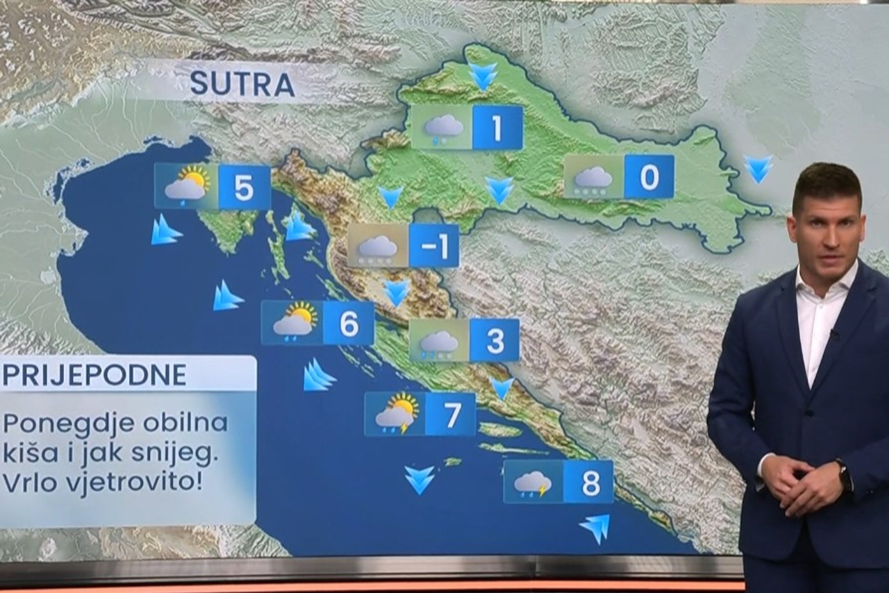 Meteorolog Dorian Ribarić otkrio što nas čega za Badnjak i Božić - Net.hr