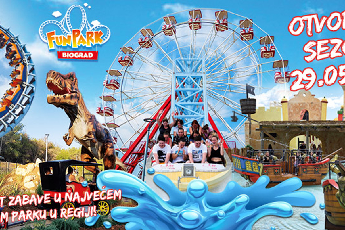 Fun Park Biograd otvara sezonu 29 i 30.5 2021 sa brojnim iznenađenjima ...