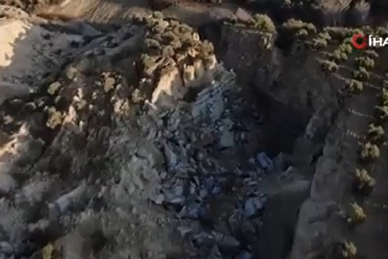 Pojavila se snimka: Pogledajte rasjed koji se pojavio nakon potresa u ...