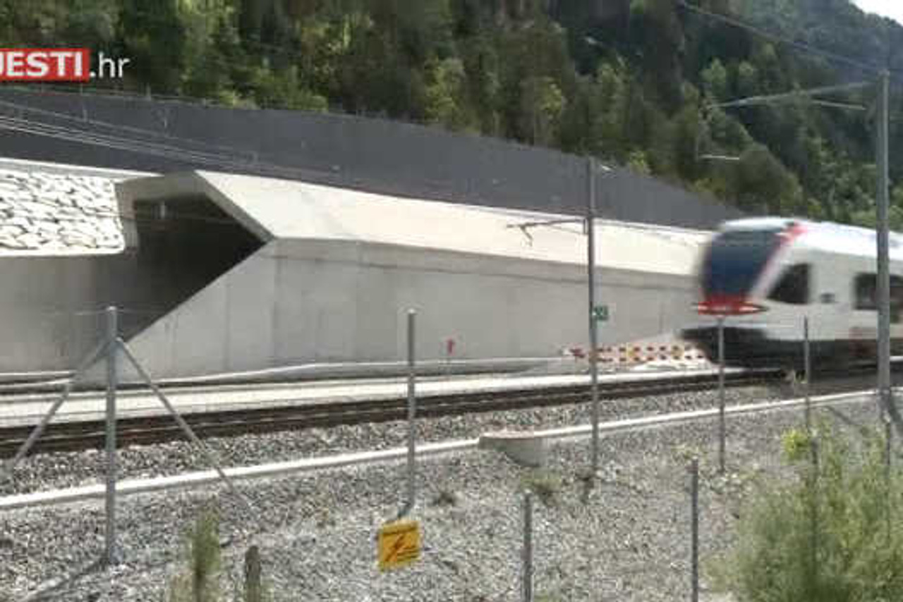 Otvara se najduži željeznički tunel na svijetu: gradio se 17 godina i ...