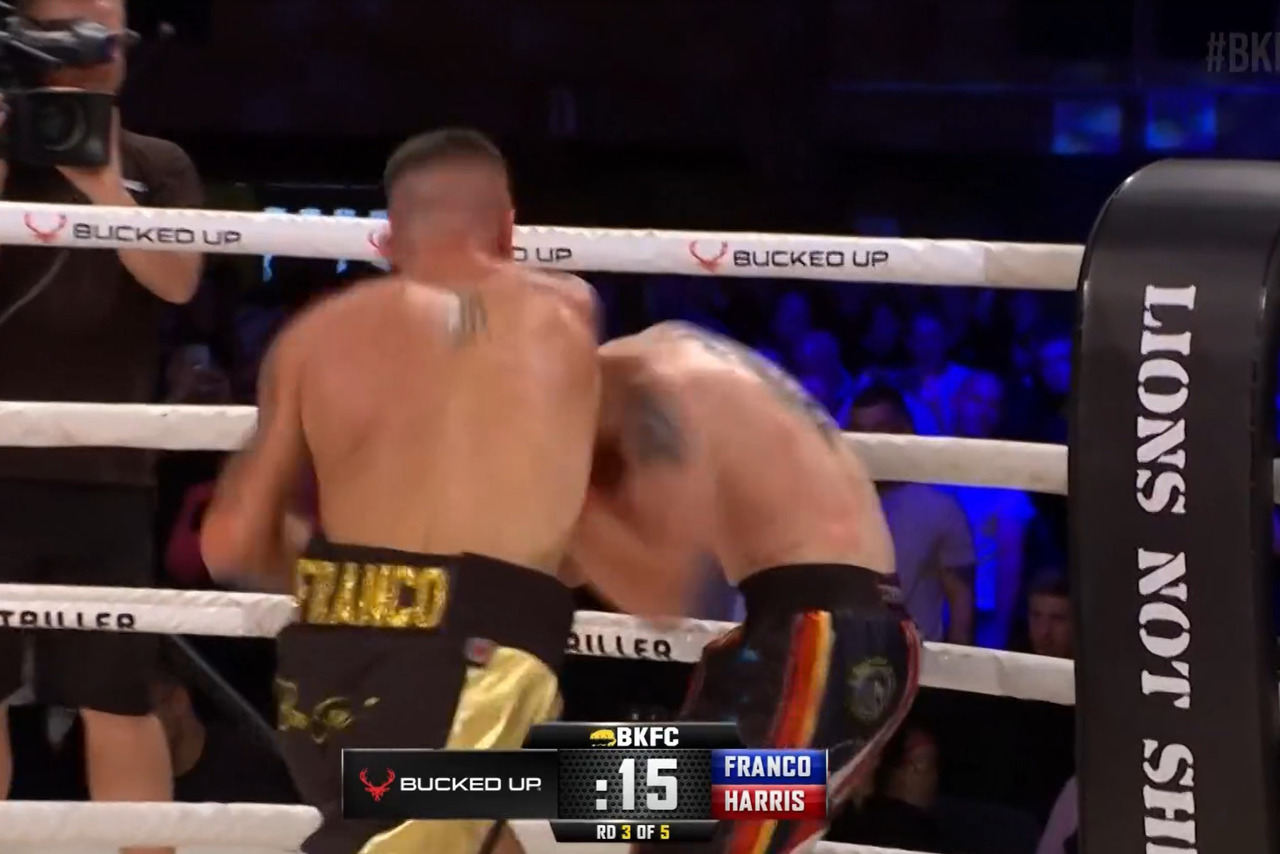 Čudesni Rico Franco osam puta bacio Kaleba Harrisa u nokdaun: Spektakl ...