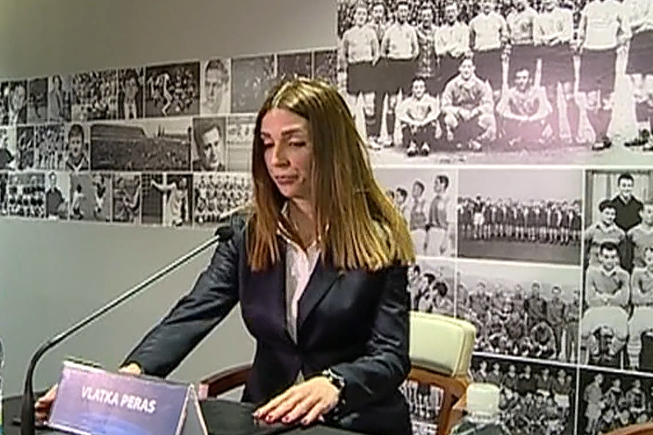 Vlatka Peras ostaje u Dinamu: Još uvijek nije pronađen način za njezinu smjenu - Net.hr
