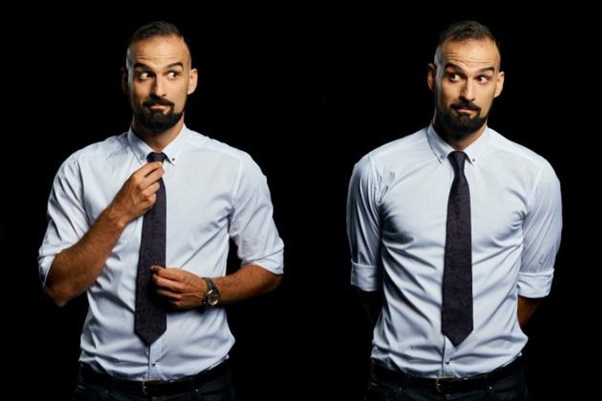 Ivan Šarić, naš najpoznatiji stand up komičar, priprema nastup ...