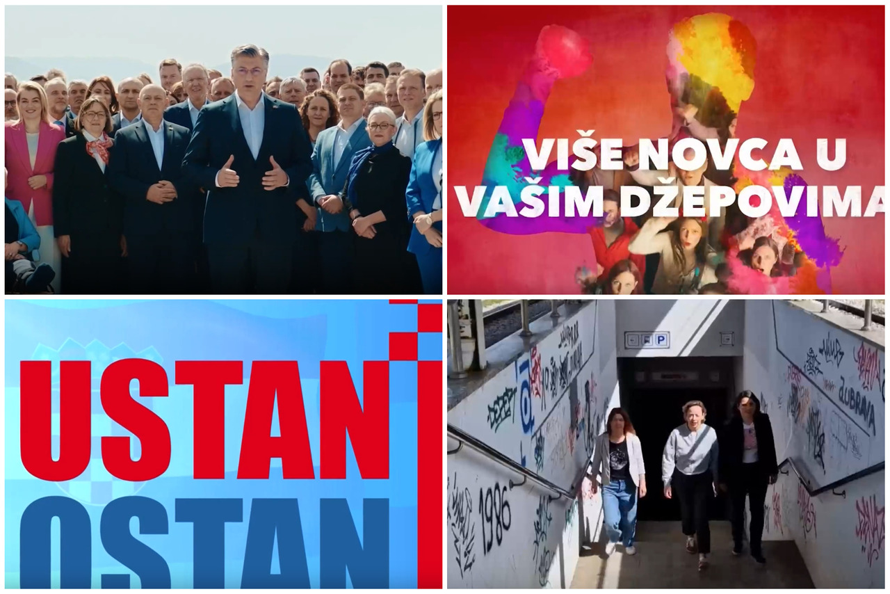 HDZ-ovci bez faktora izgorjeli na snimanju spota, a Možemo! pokazao kako izgledaju sretni ljudi ...