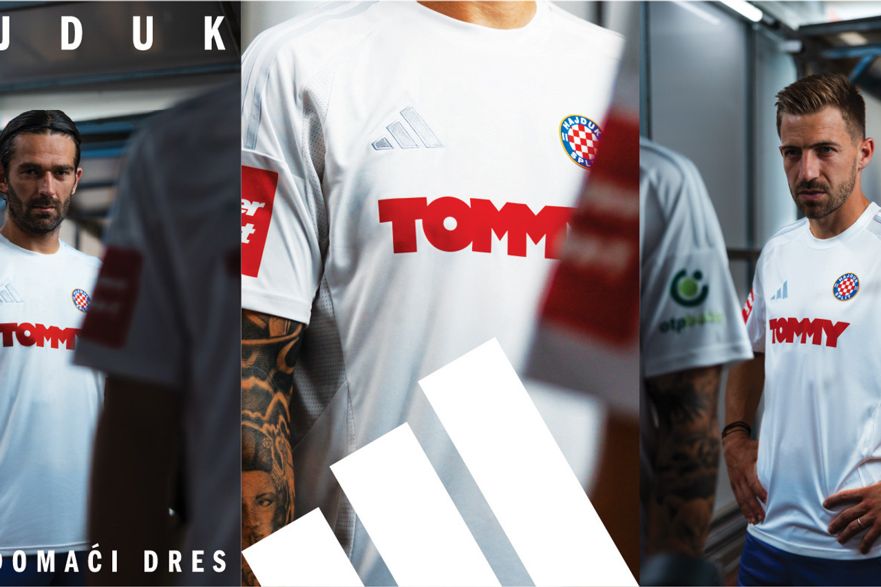 Hajduk u Adidasu, novi dresovi napokon predstavljeni - Net.hr