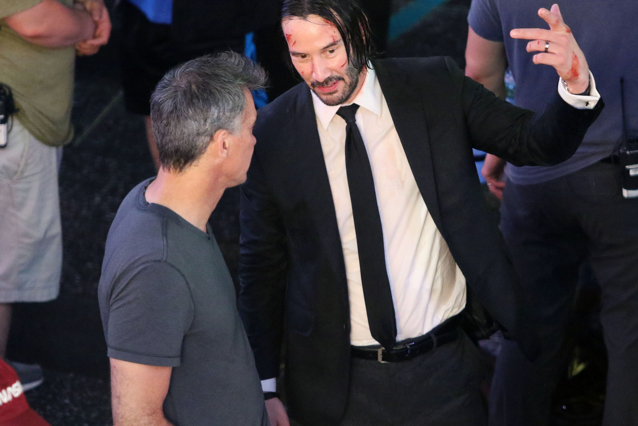 Keanu Reeves skoro zaspao na setu 'John Wicka' od umora