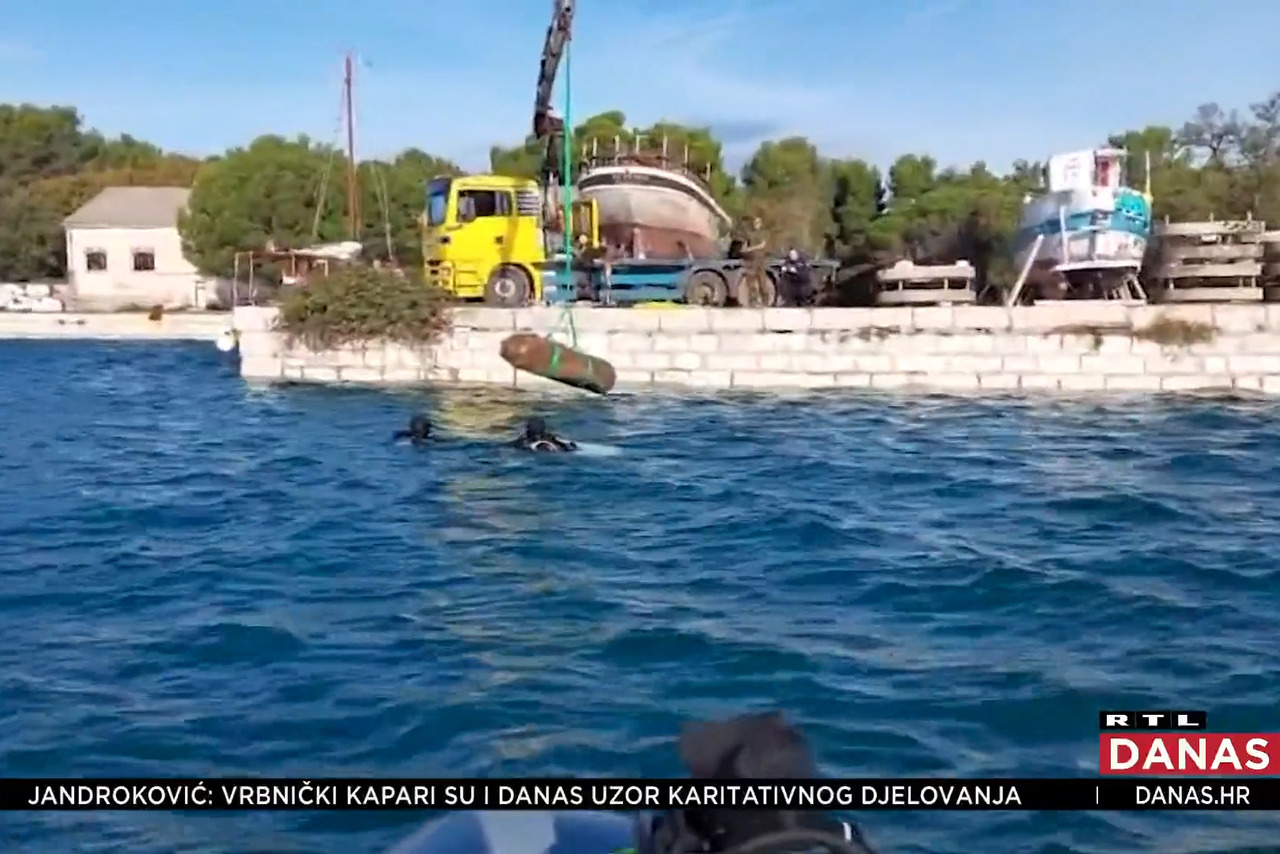Na zaostalu minu iz Drugog svjetskog rata u moru su naletjeli turisti ...
