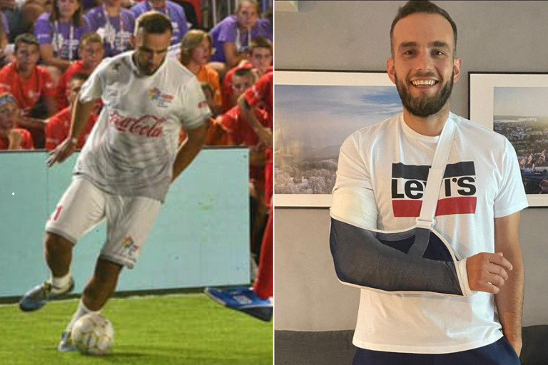 Ministar Josip Aladrović slomio lakat: 'Kako odjenuti odijelo i košulju ... Ministar Josip Aladrović slomio lakat: 'Kako odjenuti odijelo i košulju ...