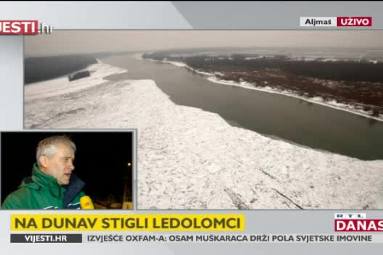 Ledolomci stigli na Dunav: 'Spriječit ćemo otežani protok vode, aktivno ...