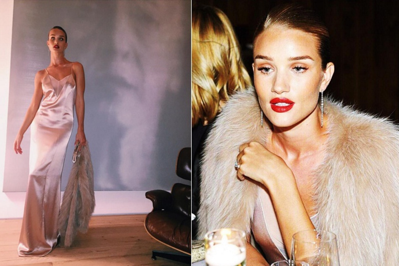 Rosie u jednom od svojih najboljh izdanja: haljina koja ostavlja bez daha