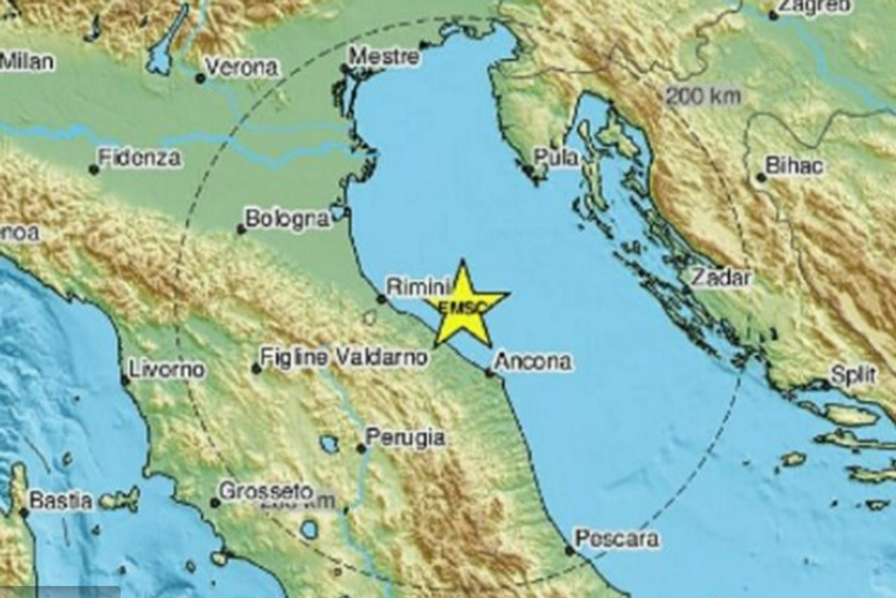 Potres u Jadranskom moru u blizini talijanske obale jačine 4,6 po Richteru: 'Intenzivna i ...
