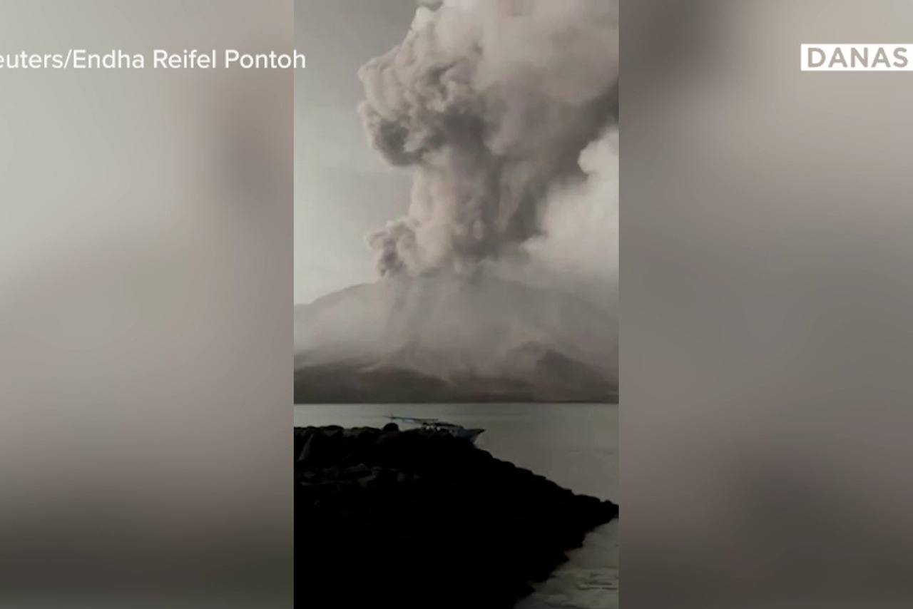 Eruptirao vulkan u Indoneziji: Potoci lave i udari munja - Net.hr