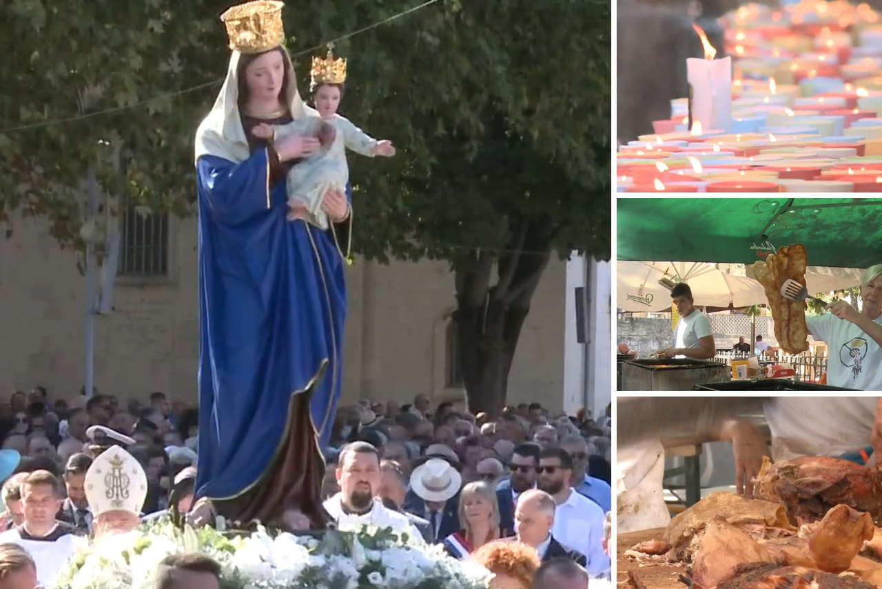 Blagdan je Male Gospe, Solin slavi svoj dan. Jedni došli po zagovor, ali se i pojede: 'Ispeći će ...