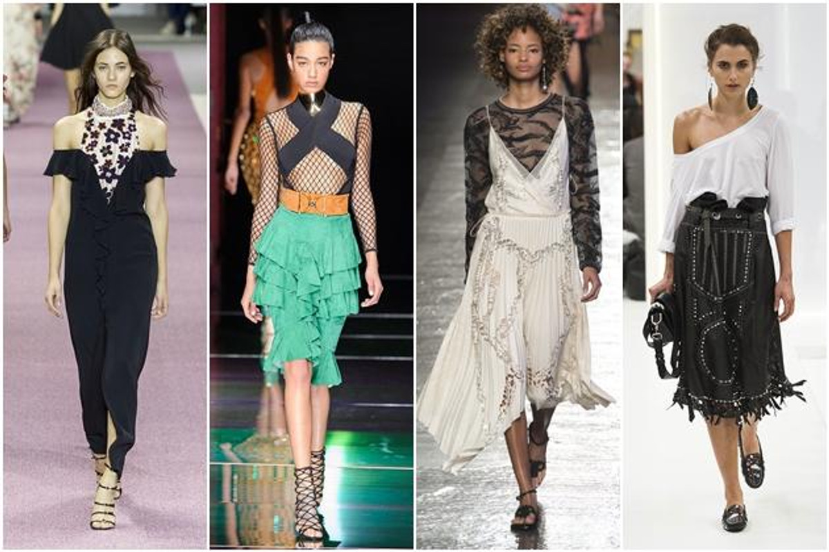 Gola ramena, plisirane suknje ili volani – što obući ovog proljeća ...