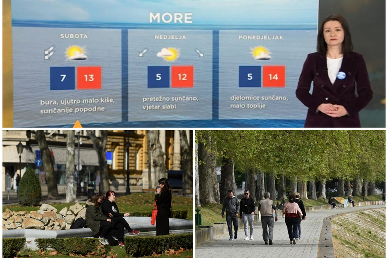 SNAŽNA BURA RADI PROBLEME U PROMETU: Danas hladnije, neki dijelovi Hrvatske ugledat će sunce ...