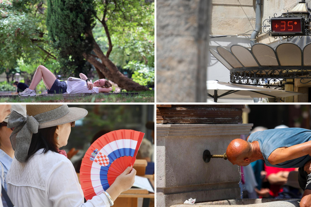 Šešir, sladoled u ruku, puno tekućine. Provjerili smo kako je prošla ...