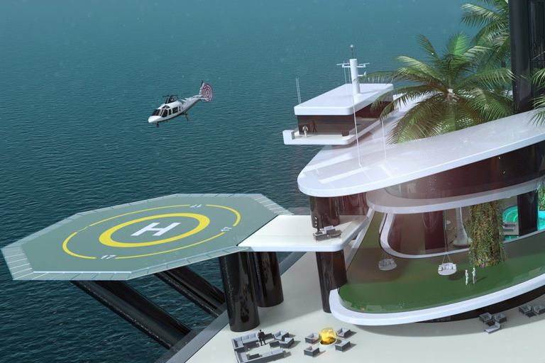 Zaboravite mega jahte: mobilni privatni otok je nova igračka ...